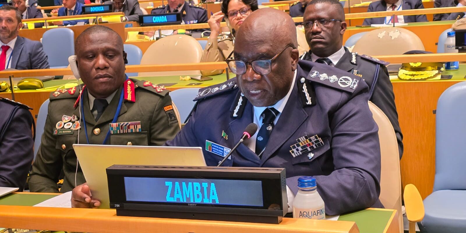Inspector-General of Police, Musamba, says Zambia committed to global ...