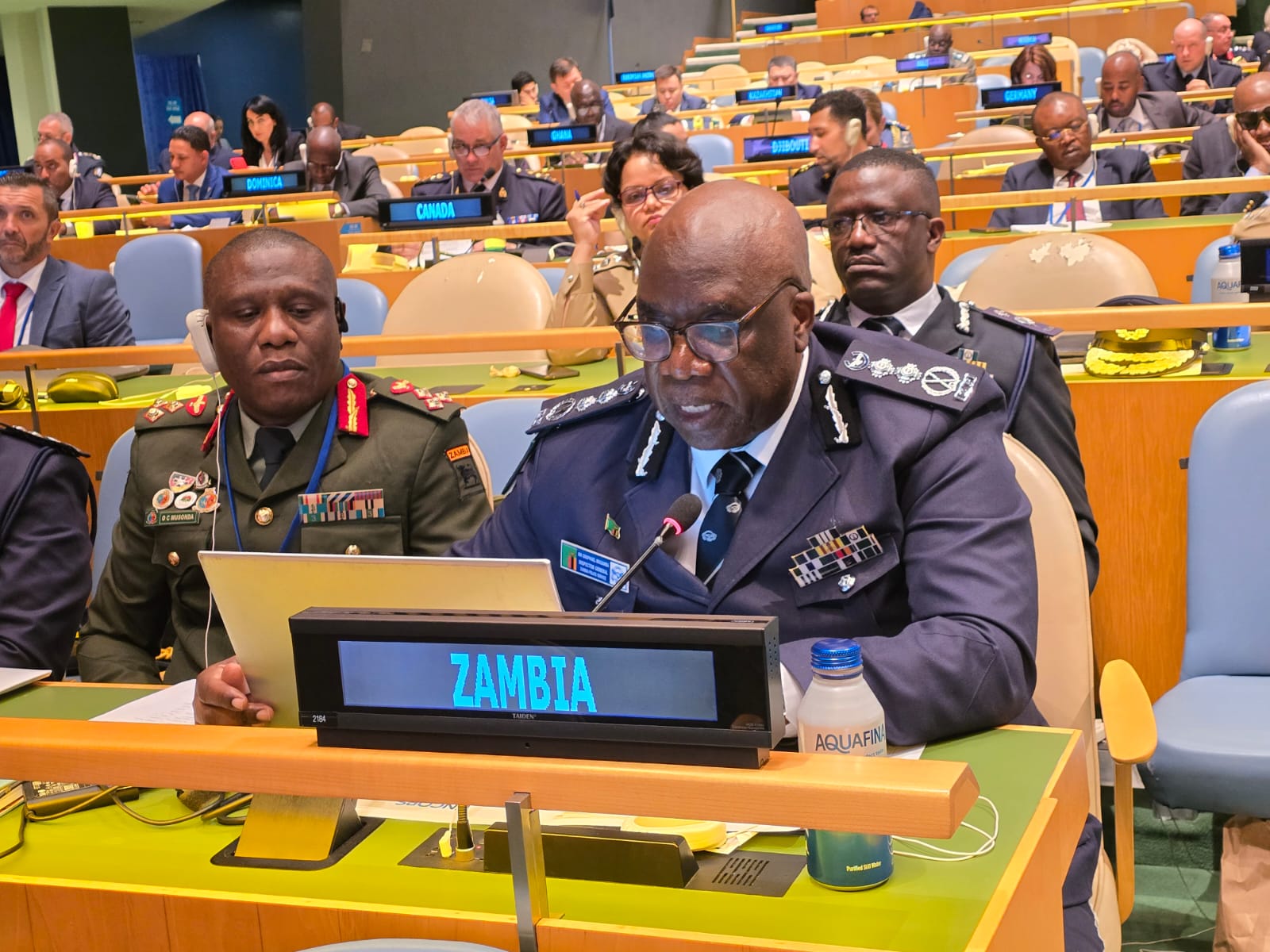 Inspector-General of Police, Musamba, says Zambia committed to global ...