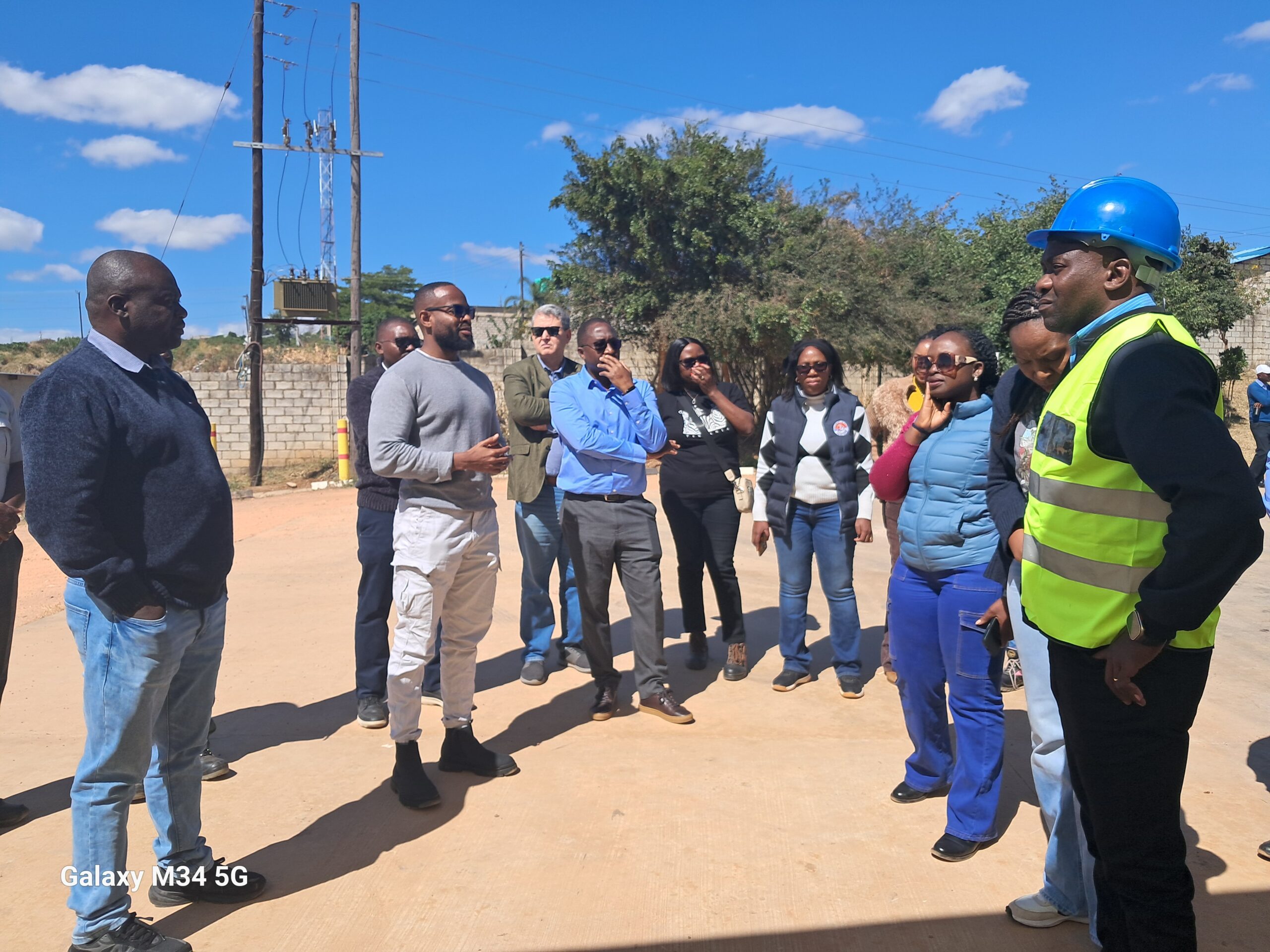 AfDB team tours key sanitation project sites in Lusaka, reaffirms bank ...