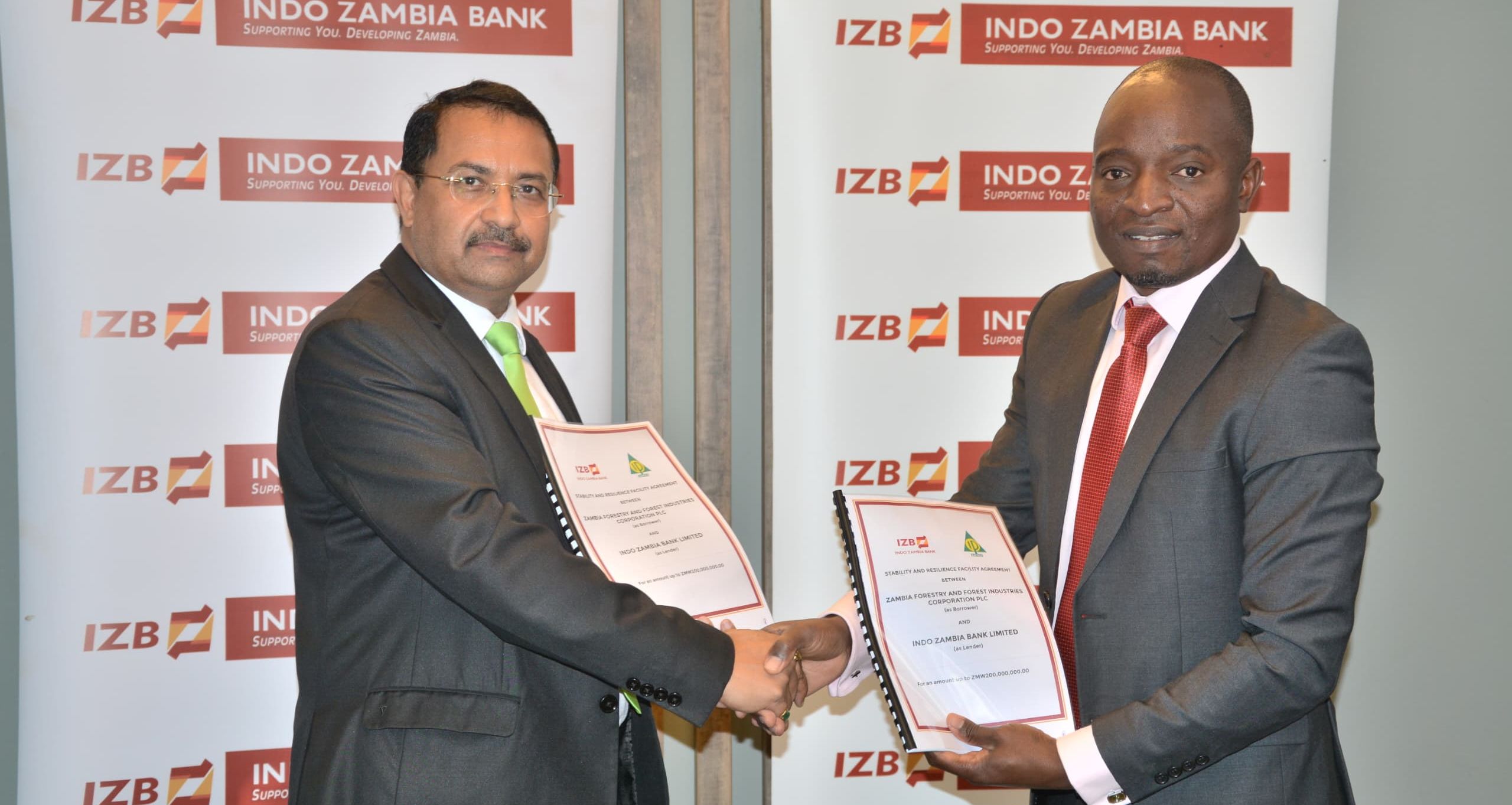 Indo Zambia Bank, ZAFFICO seal K200 million forestry financing deal | Zambia Monitor