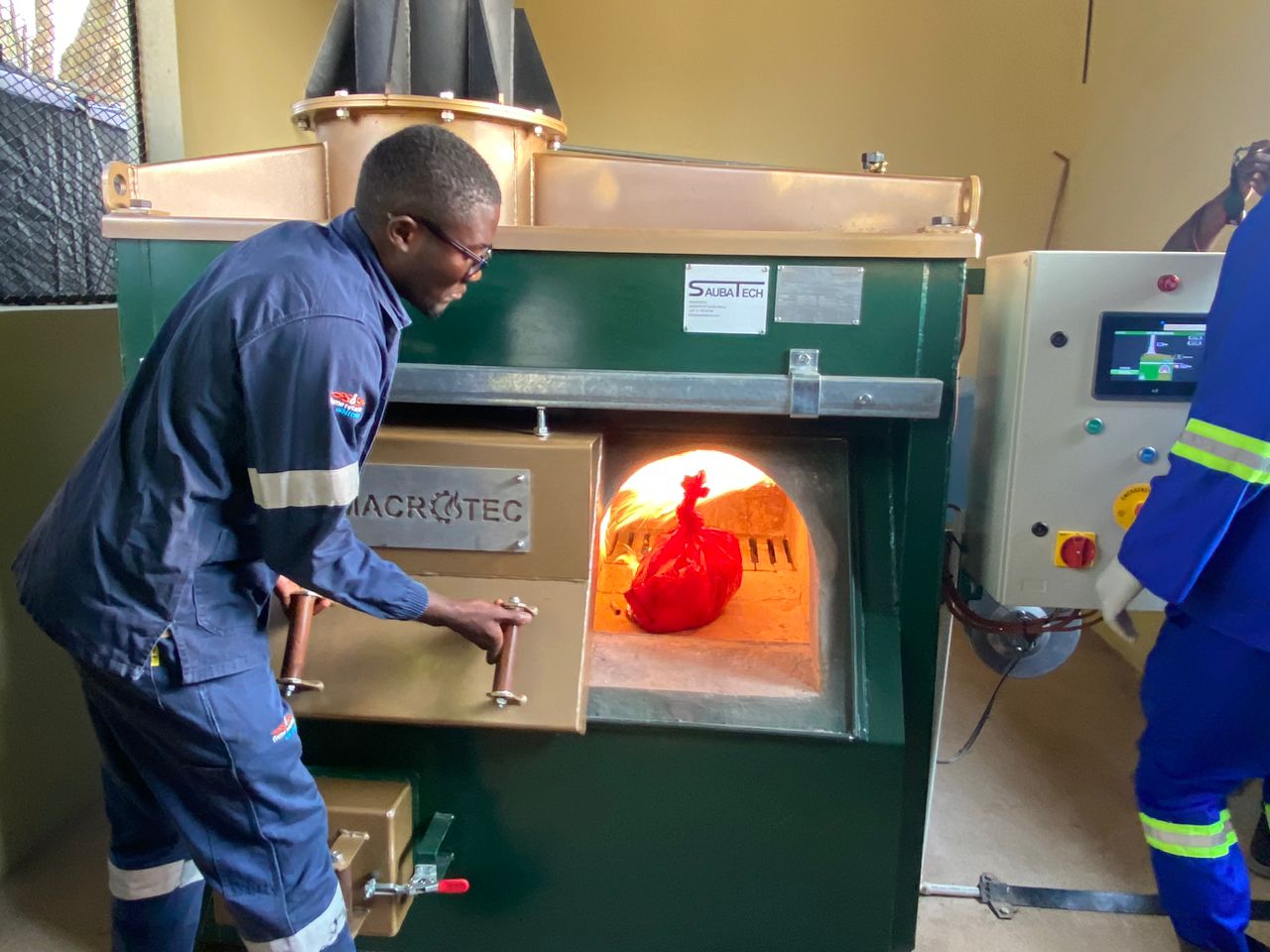 Mbala General hospital receives modern incinerator to boost biomedical ...