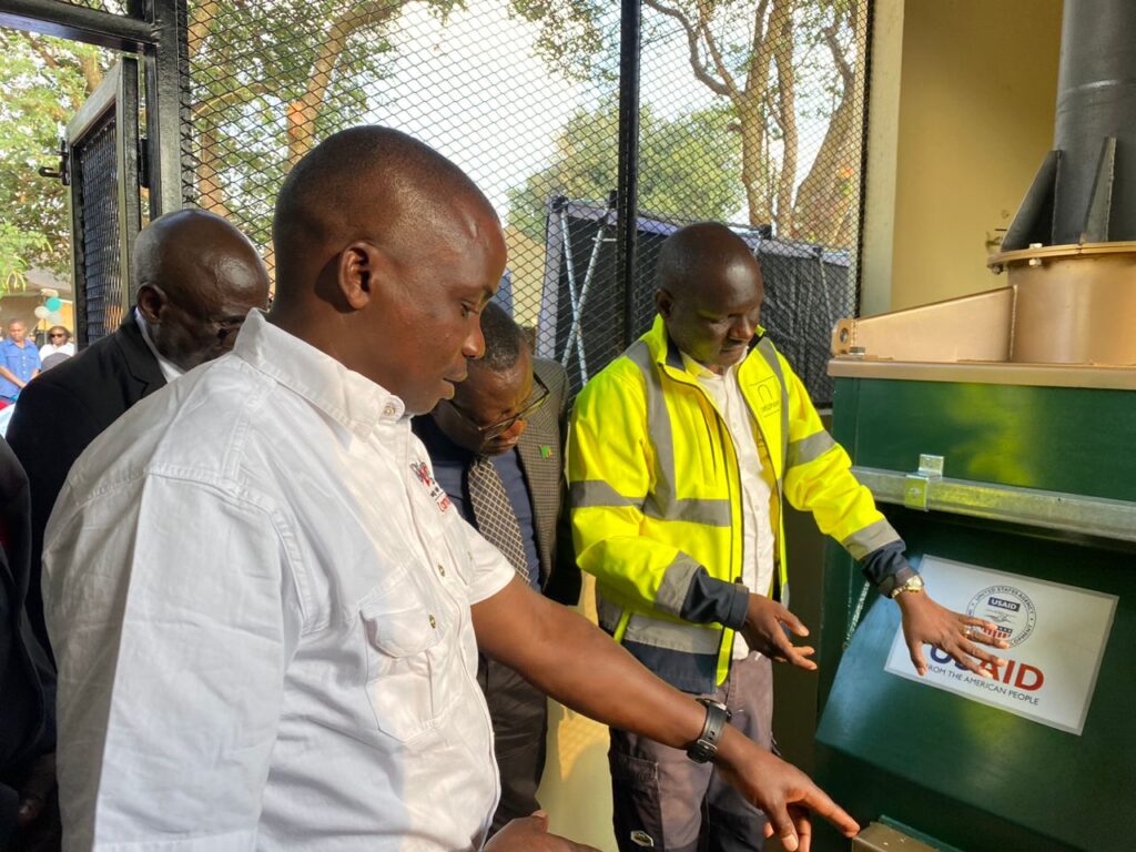 Mbala General hospital receives modern incinerator to boost biomedical ...