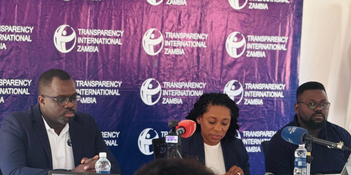 Transparency International rates UPND govt below average in key ...