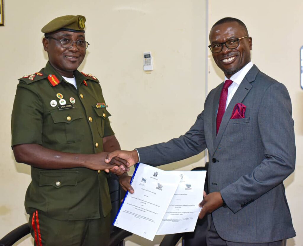 ZAMCOM, Zambia Army sign capacity-building agreement to support skills ...