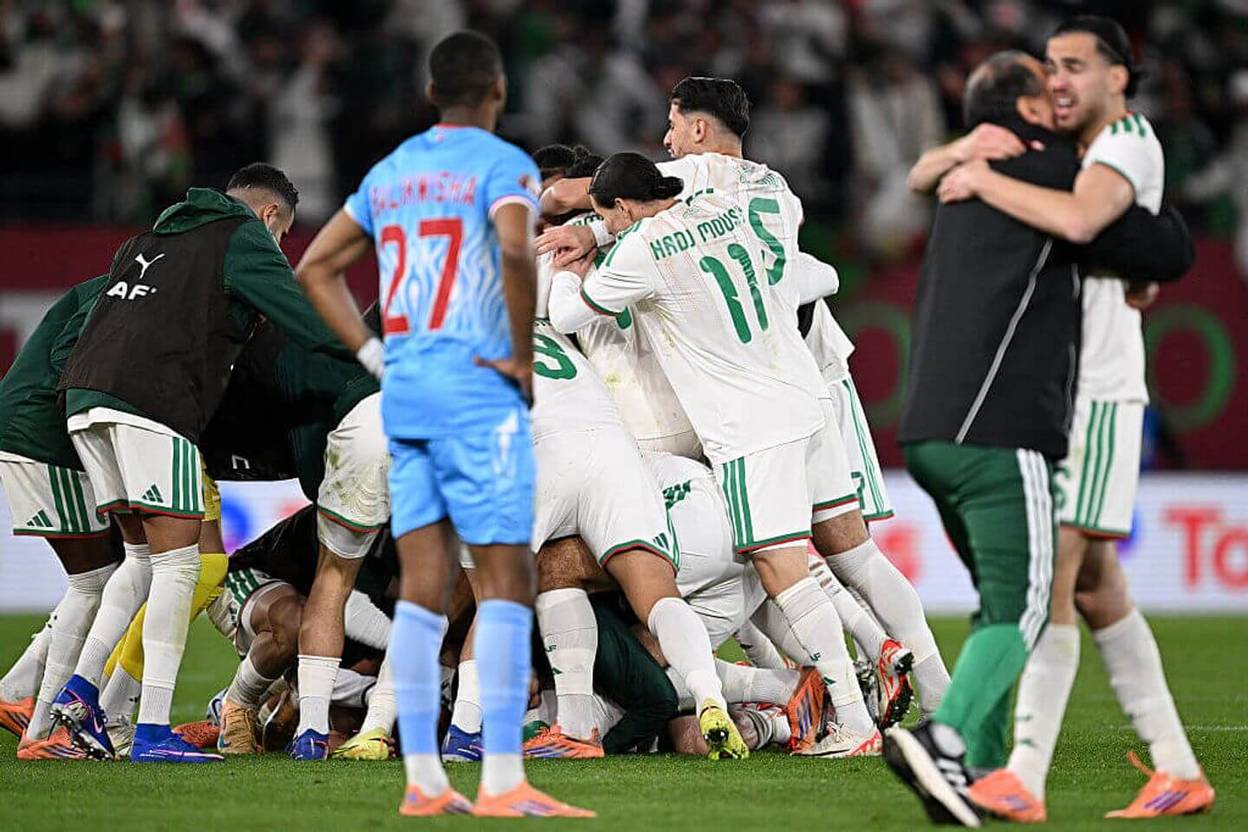 Boulbina strikes late as Algeria edge DR Congo 1-0 to reach AFCON ...
