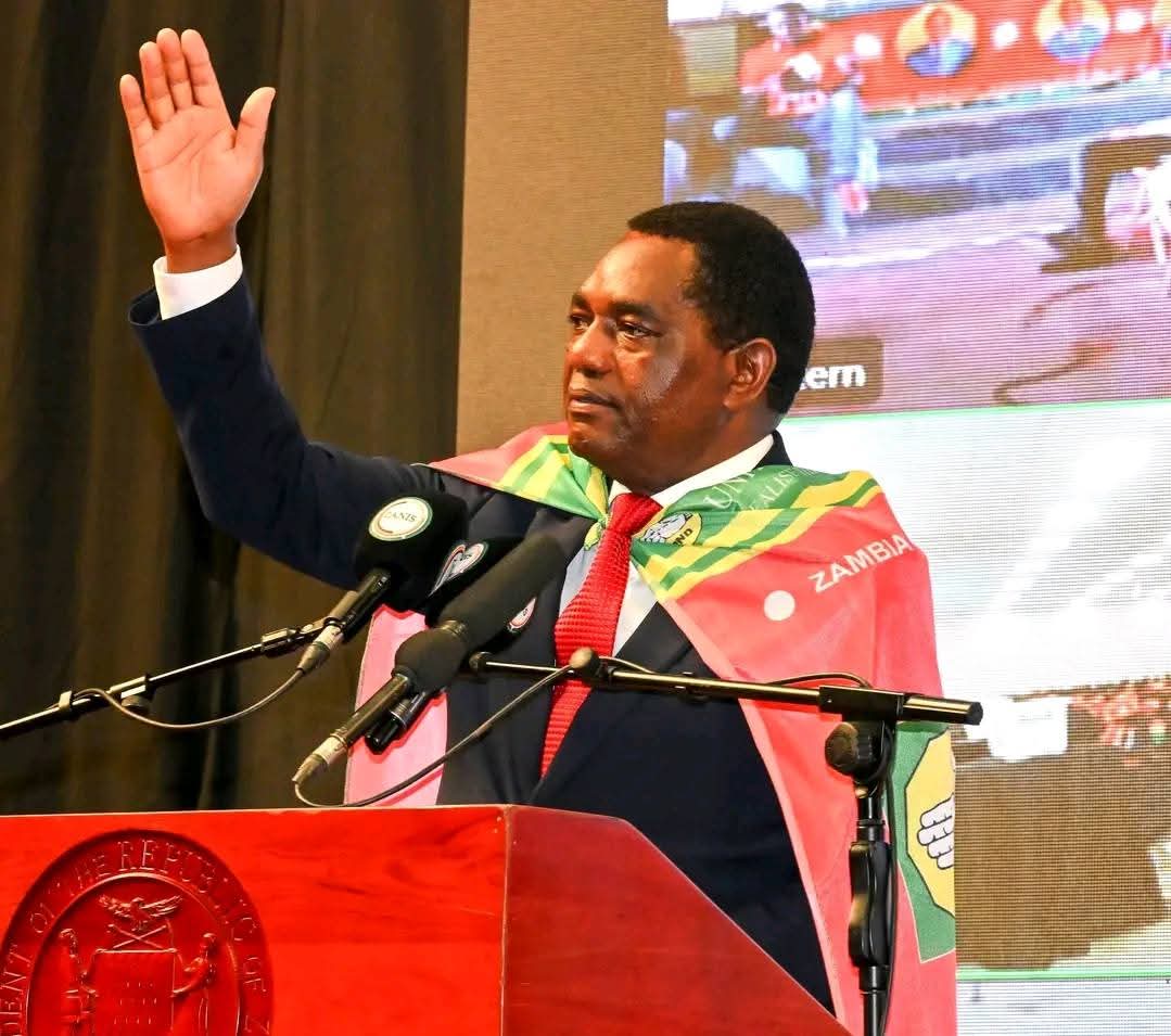 Hichilema declared UPND president, 2026 presidential candidate at party ...