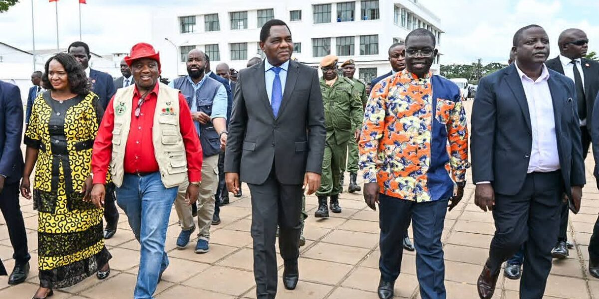Mulungushi Textiles returns to active production, as President ...