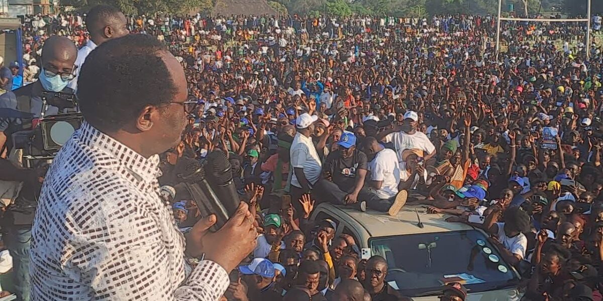 Mundubile, Makebu begin presidential race with Kitwe rally | Zambia Monitor